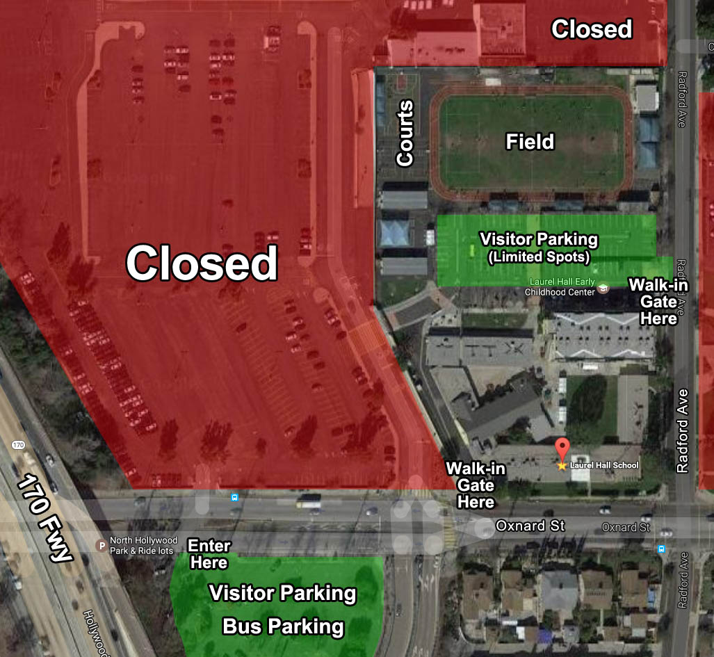Certified Officiating - Laurel Hall map